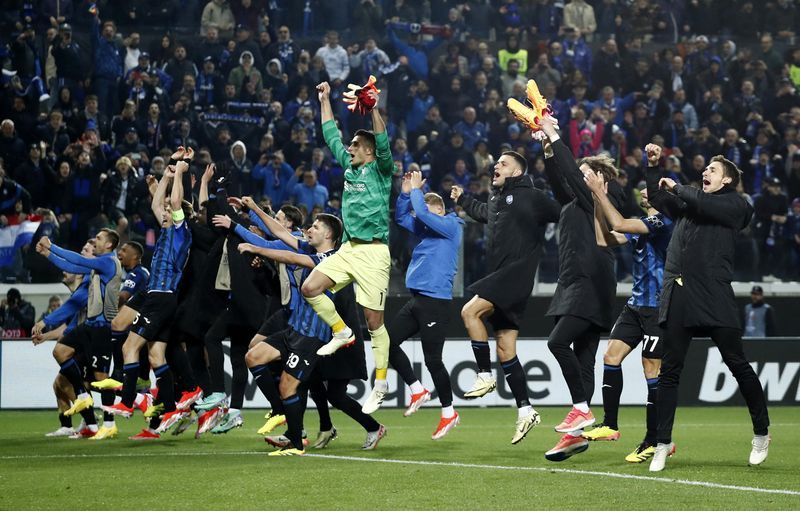 Football: Soccer-Liverpool eliminated as Atalanta book Europa League ...