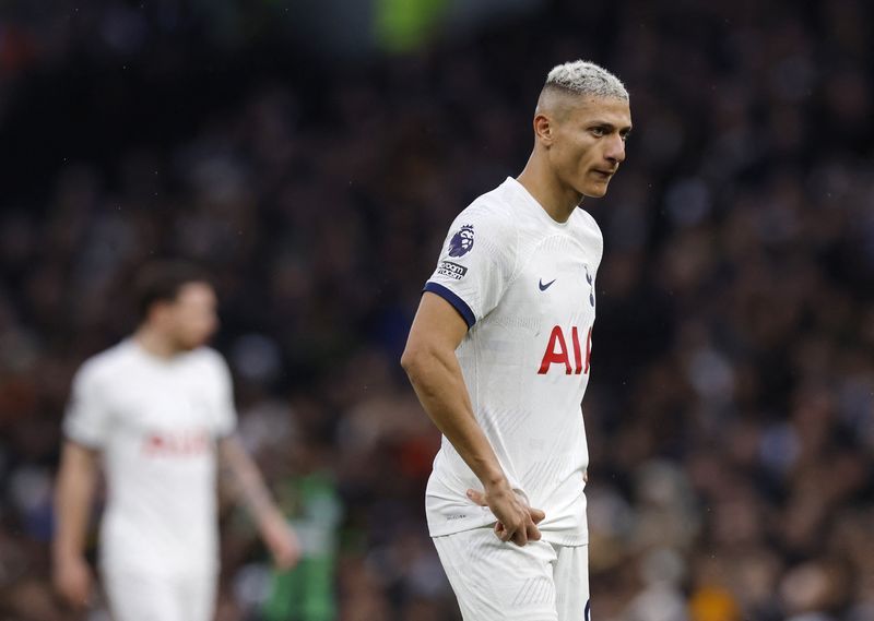 Football: Soccer-Richarlison back for rested Spurs in derby with ...