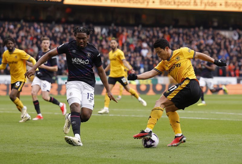 Football: Soccer-Wolves dent Luton's Premier League survival hopes with ...