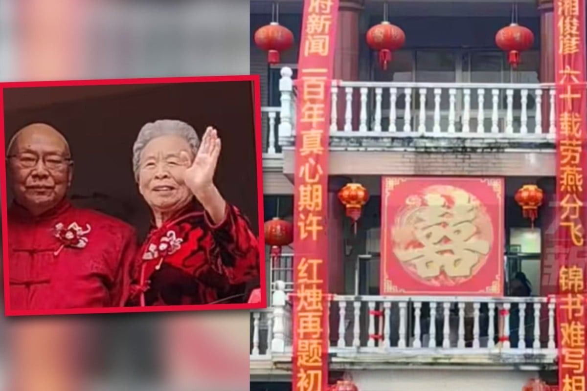 Chinese man, 86, marries first love in touching, lively ceremony ...