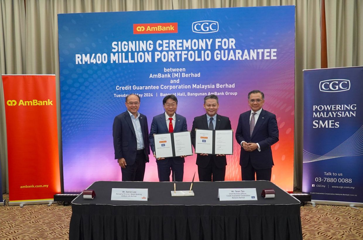 AmBank, CGC announce additional RM400mil under the SME Portfolio ...