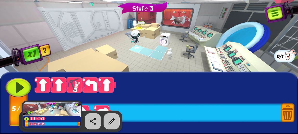 Learn programming in space in free app ‘Rabbids Coding!’ (PC/mobile) | The Star