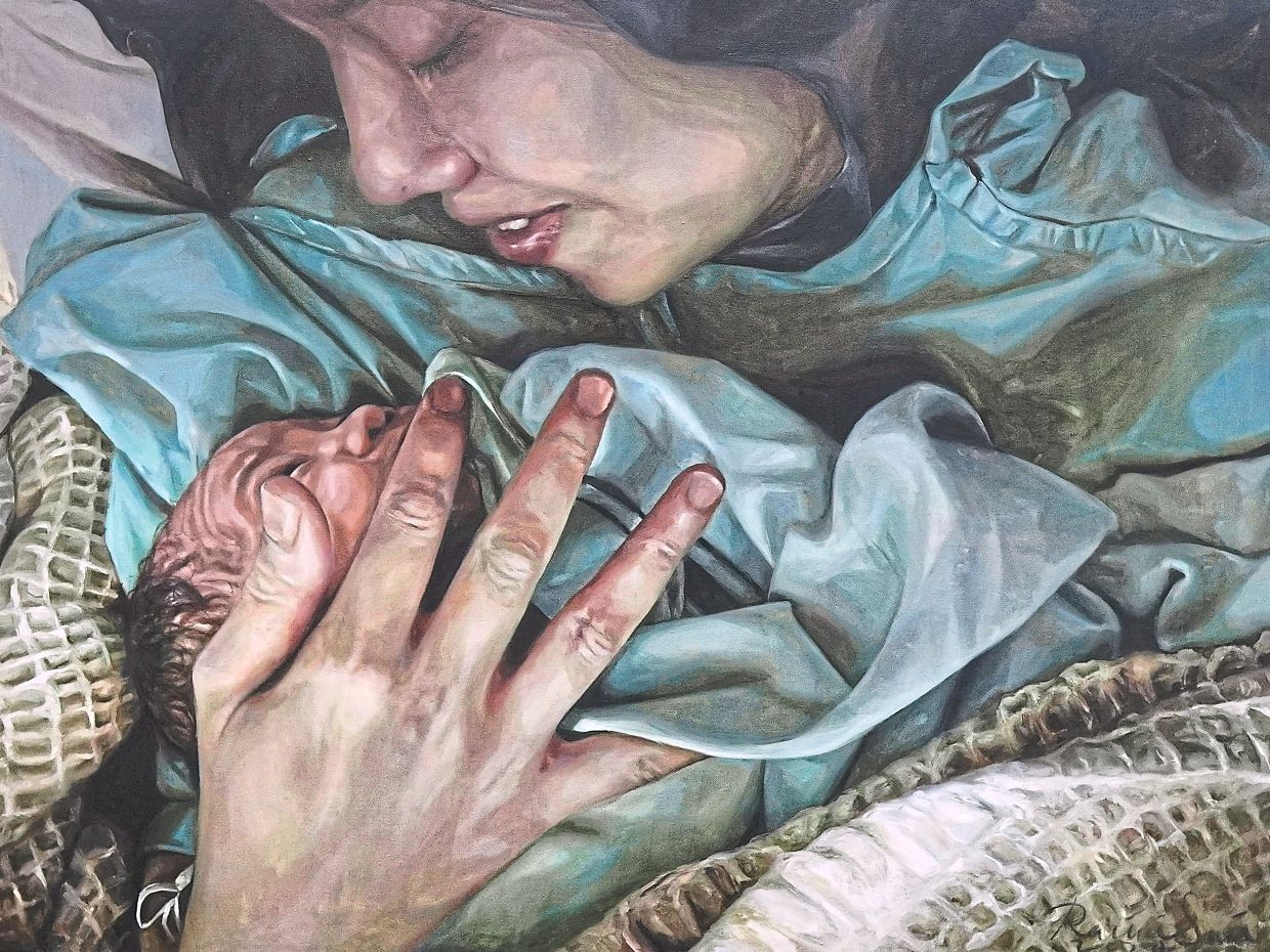 Malaysian artist captures journey of motherhood alongside her autistic ...
