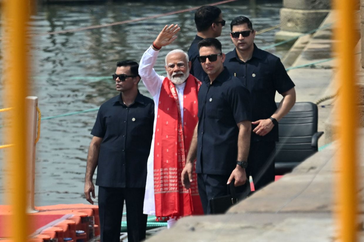 Modi files candidacy for India election in Hindu holy city | The Star