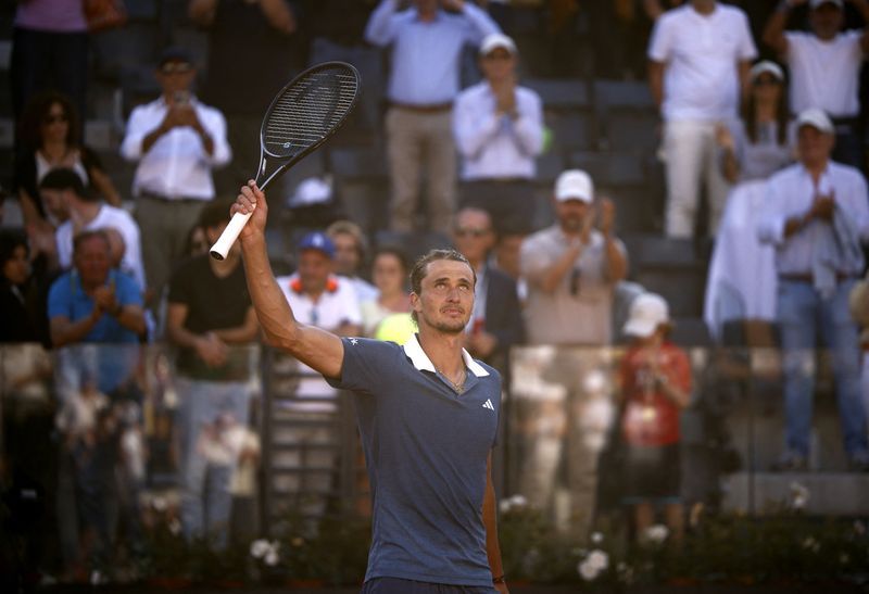 Tennis: Tennis-Zverev battles past Tabilo to reach Italian Open final ...