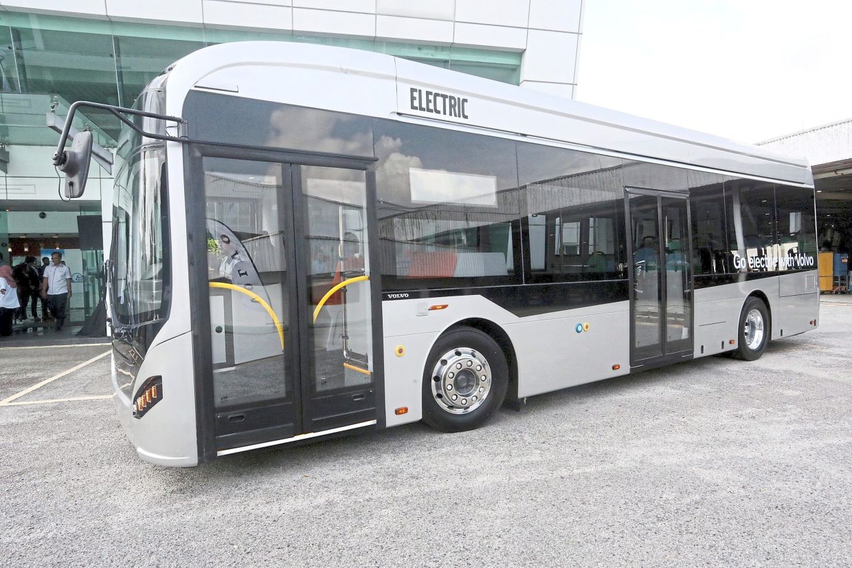 Rapid Bus and Volvo ink deal for electric bus test run | The Star