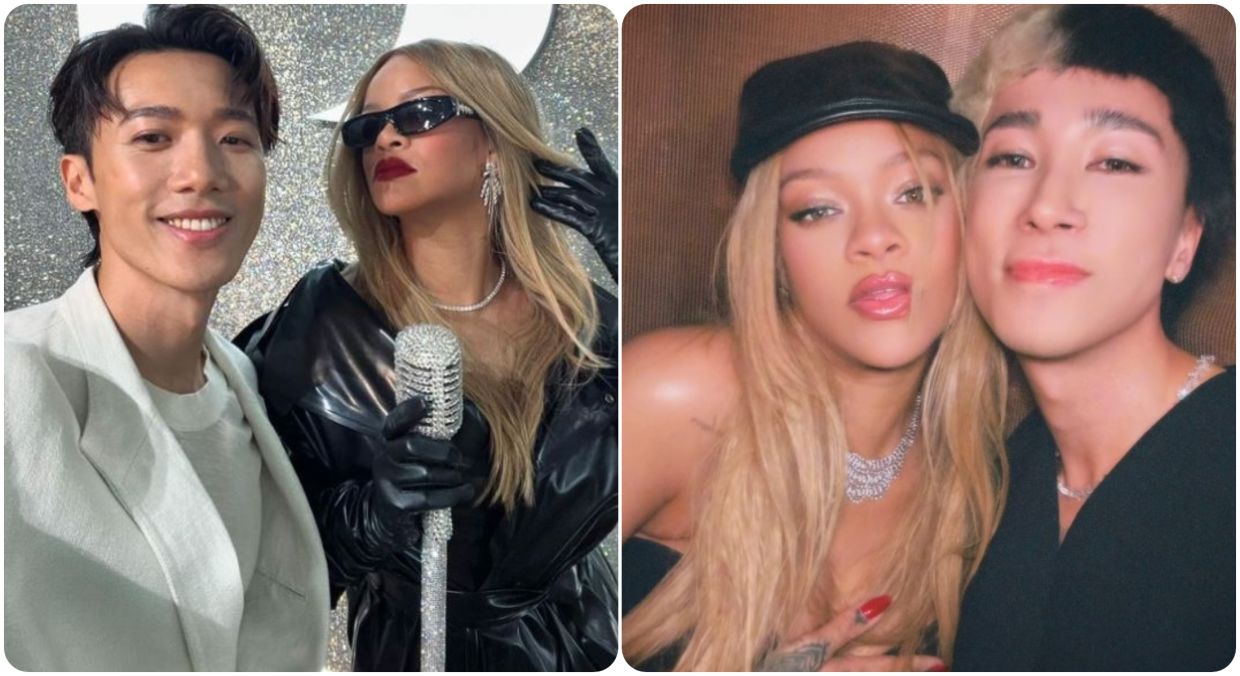 HK celebs Stanley Yau, Mayao ecstatic over meeting Rihanna at Shanghai ...