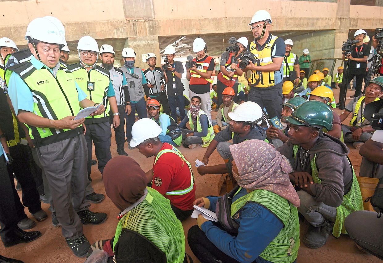 Construction halted for safety reasons | The Star