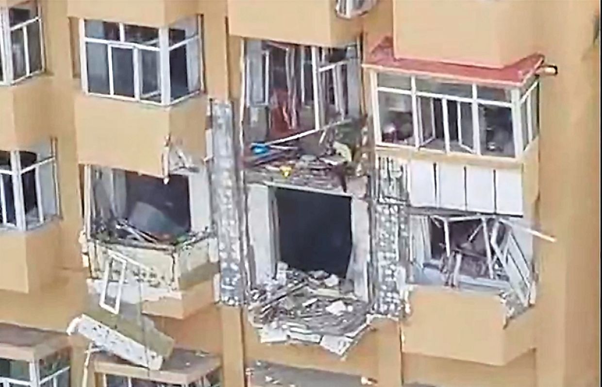 Suspected gas blast in Harbin kills one and injures three | The Star