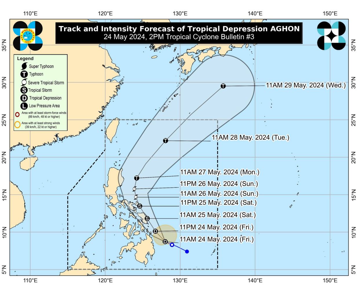Philippines braces for floods as first storm of 2024 makes landfall ...