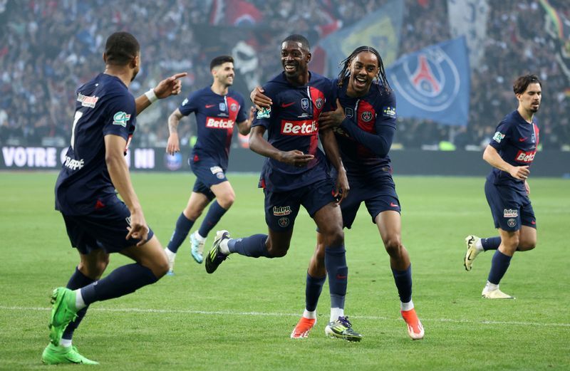 Football: Soccer-PSG beat Lyon 2-1 to win French Cup final in Mbappe's ...