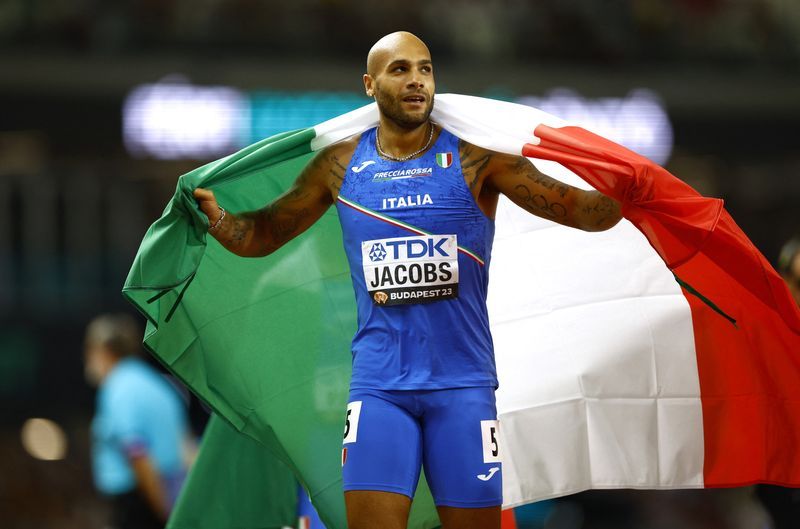 Athletics: Olympics-Sprint champion Jacobs hopes to fly the flag for ...