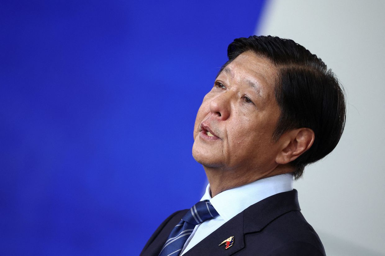 Philippines' Marcos says US presence crucial to regional peace | The Star