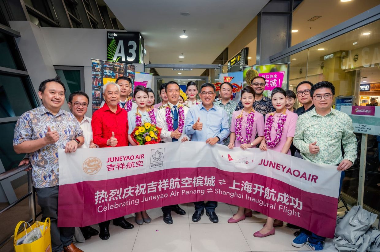 Juneyao Airlines makes direct maiden flight from Shanghai | The Star