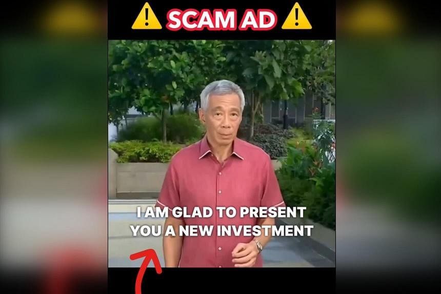 Ex-Singapore PM Lee warns that video of him promoting investment scam ...