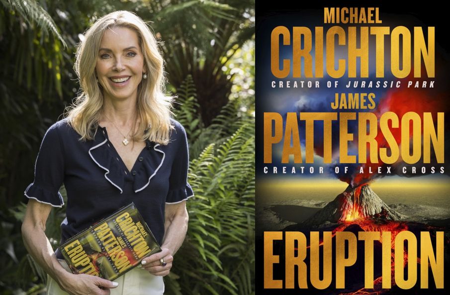 How the new Michael Crichton novel 'Eruption' was completed with James ...