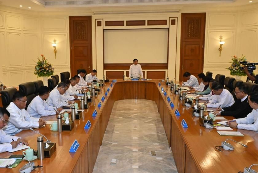 'Everyone please be calm', Myanmar junta leader confirms election will ...