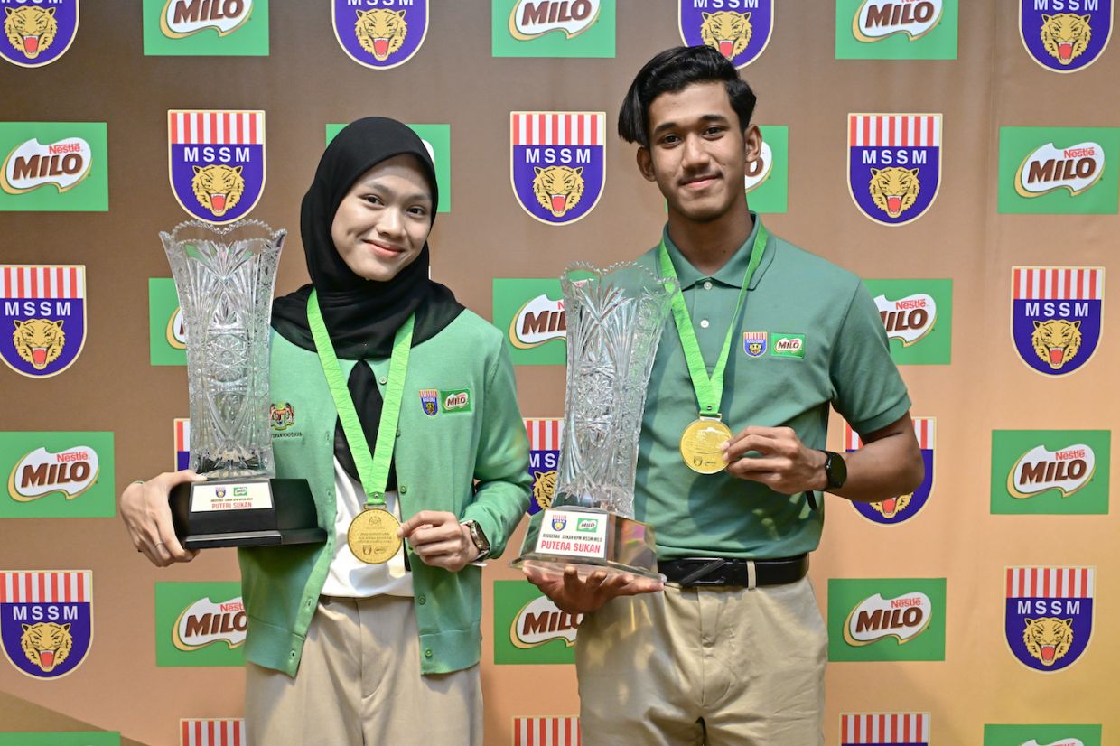 Other Sports: Sailor Hafizin and sprinter Afrina win best MOE-MSSM-MILO ...