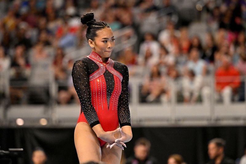 Gymnastics: Olympics-Lee's performance at U.S. Championships lifted by ...