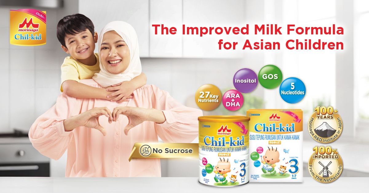 Nurturing children’s health with Morinaga Chil-kid’s improved formula ...