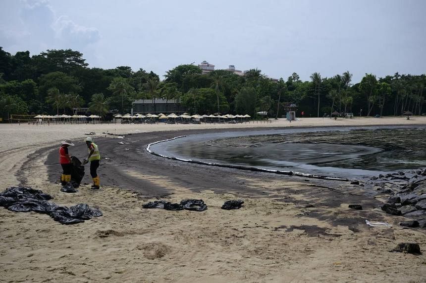 More clean-up needed as Singapore's Sentosa island close beaches due to ...