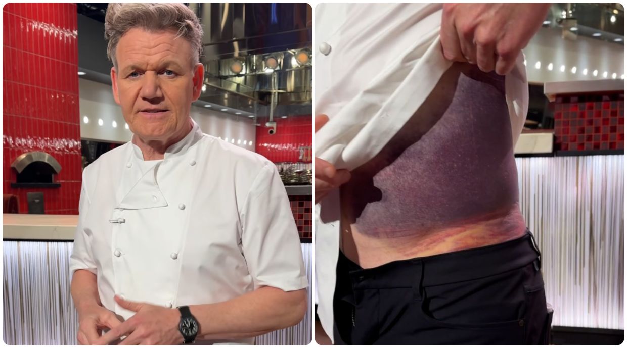Gordon Ramsay says he's lucky to be alive after near-fatal cycling ...