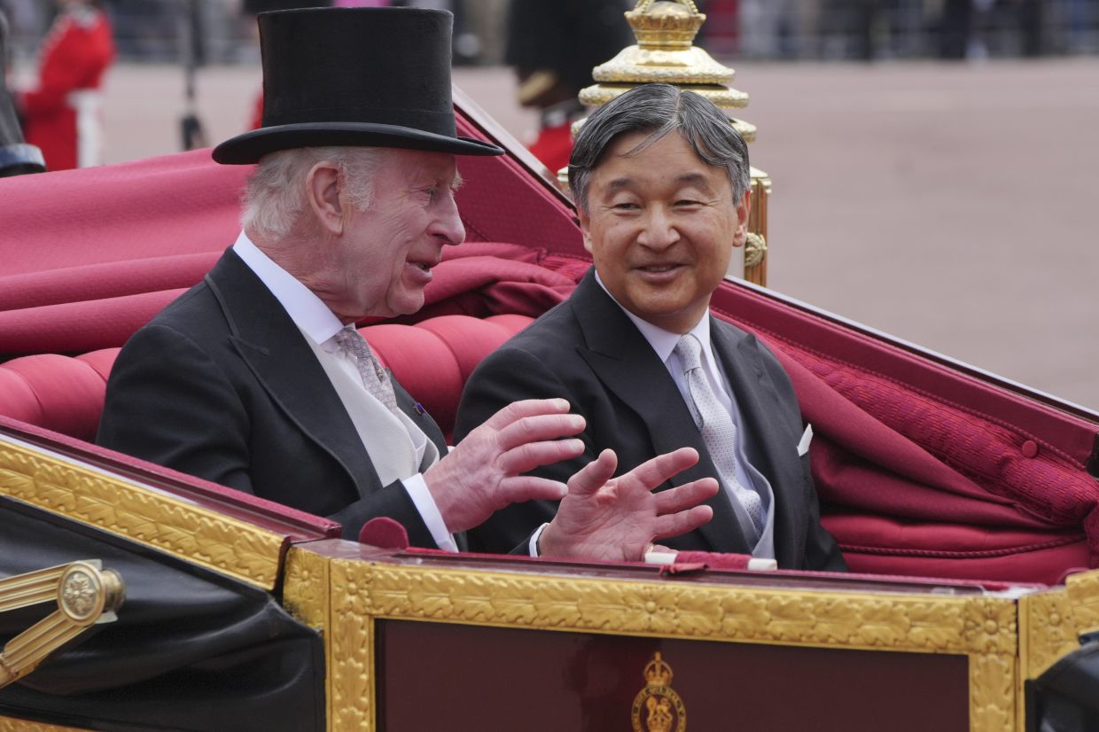 King Charles hails ties as Japan royals make UK state visit | The Star