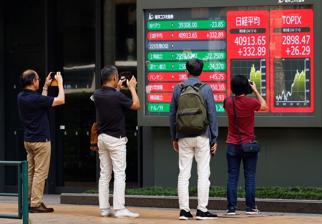 Asian markets down as traders eye US jobs report | The Star