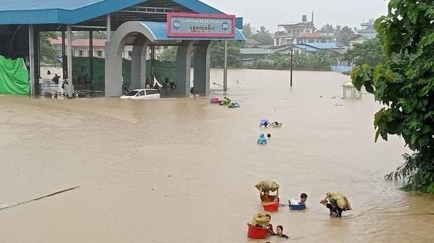 Some 31,000 evacuated as monsoon floods devastate Myanmar | The Star