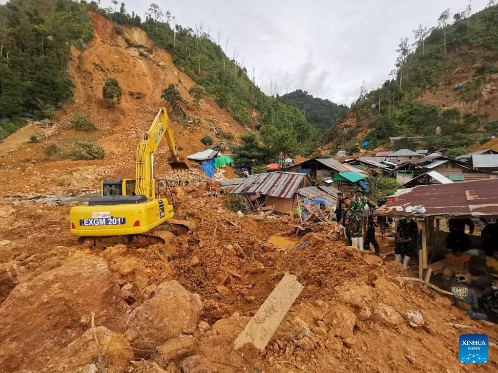 95 survive from gold mine landslide in Indonesia with 27 still missing ...