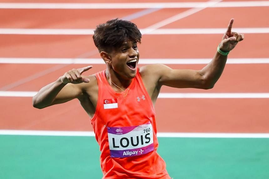 Singapore sprinter Marc Louis set for Olympic debut on universality ...