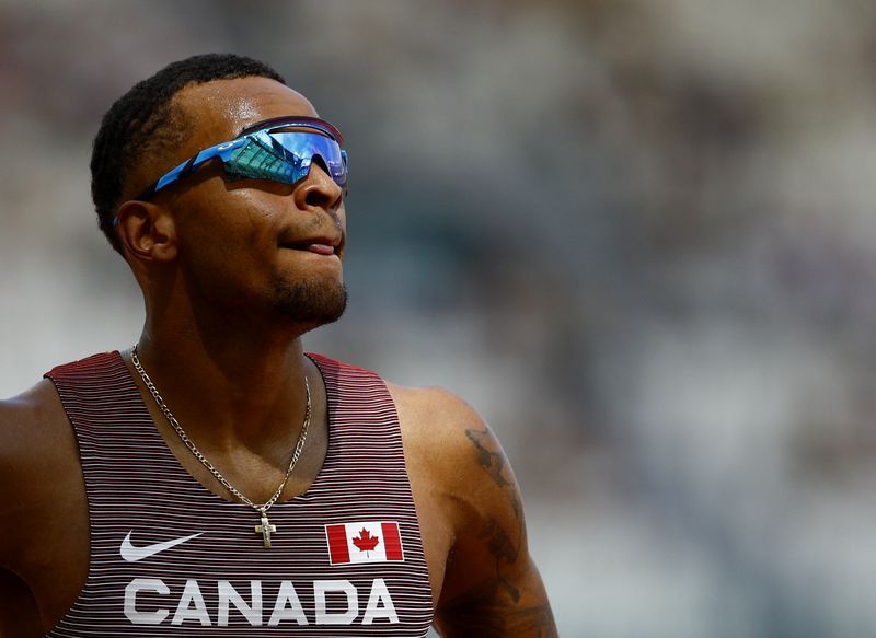 Athletics: Athletics-Canadian sprinter De Grasse peaking right on time ...