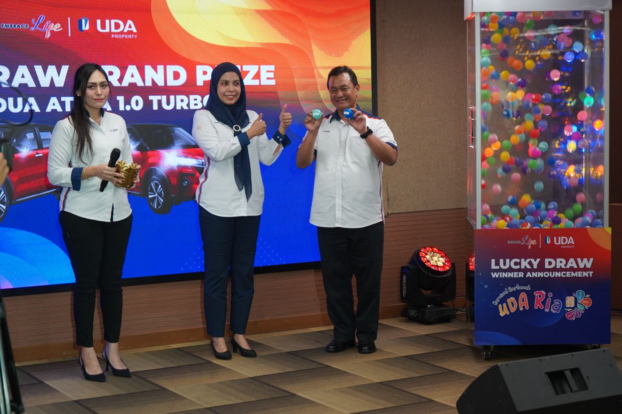 Two UDA property buyers win Perodua Ativa | The Star