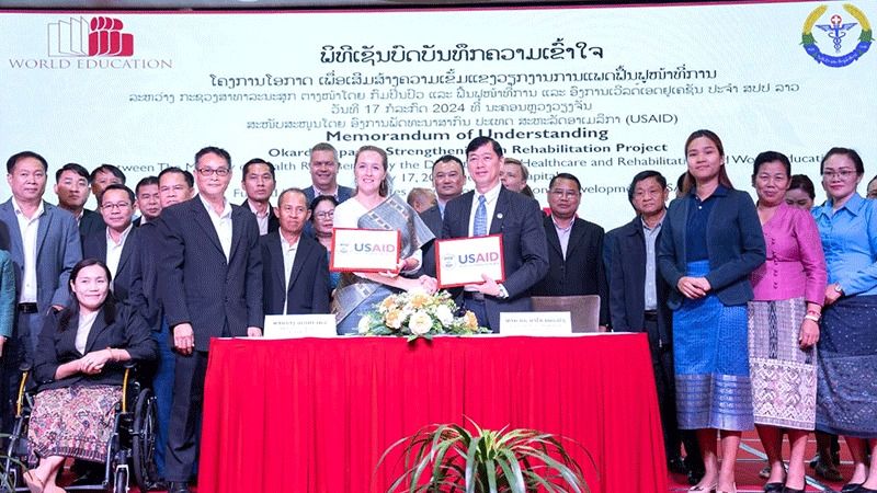 US, Laos strengthen commitment to disability inclusion with Phase II of Okard Project | The Star