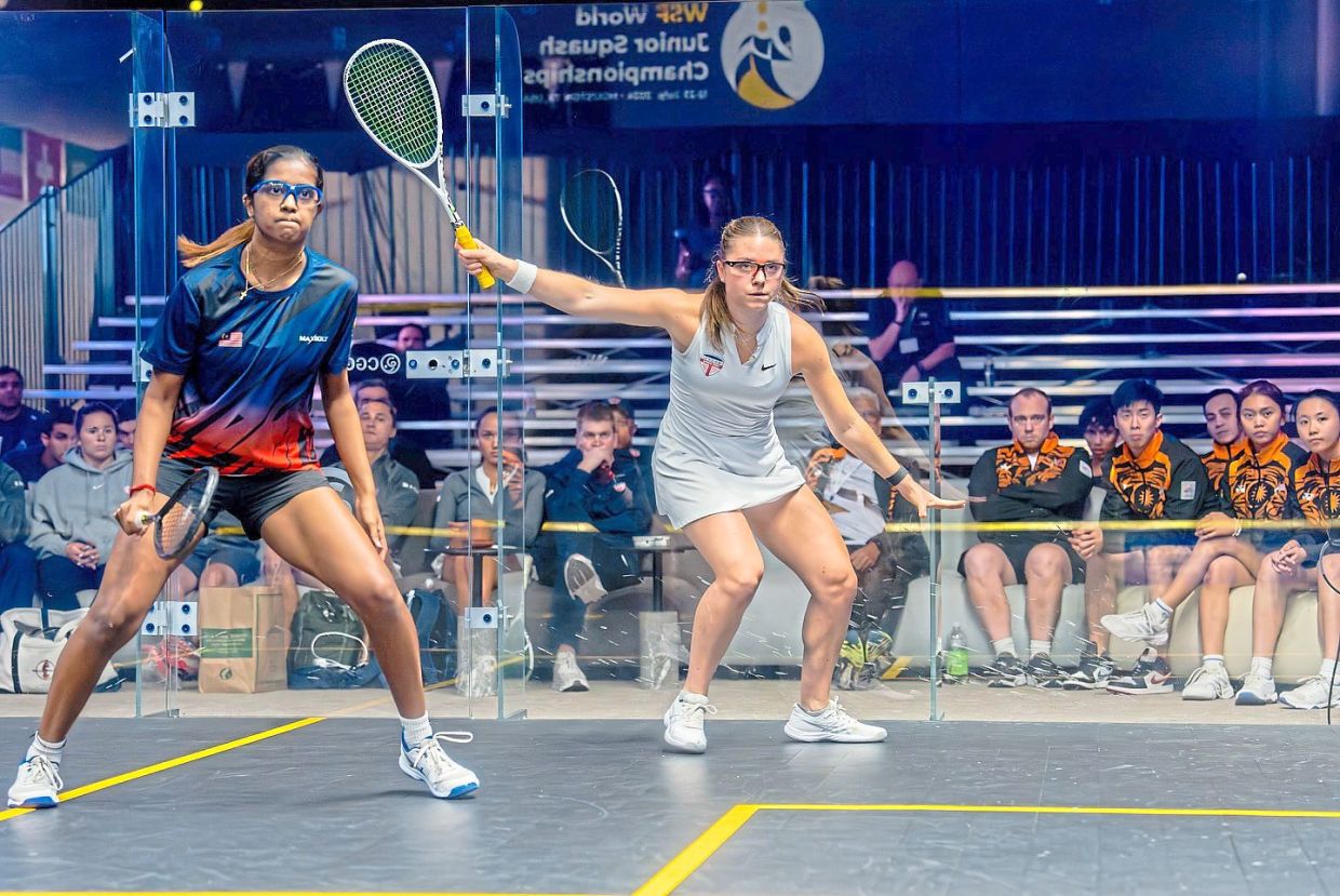 Squash: Gritty squash girls go down fighting against the US in last ...