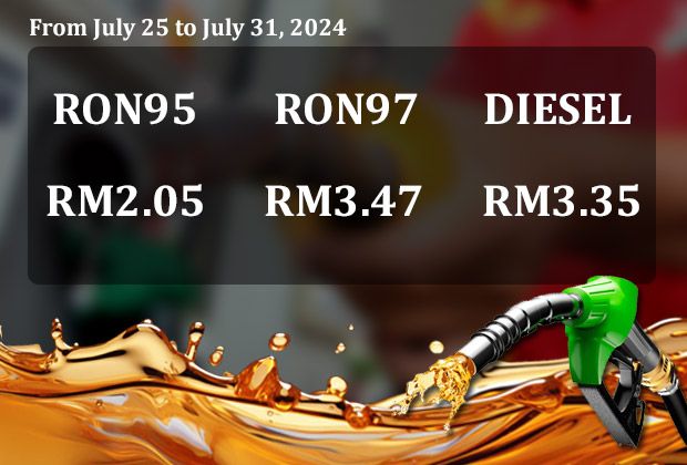 Fuel prices July 25-31: Unchanged across the board | The Star