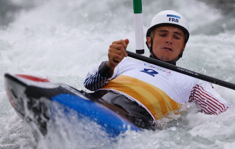 Other Sports: Olympics-Canoeing-Gestin and Prigent provide home cheer ...