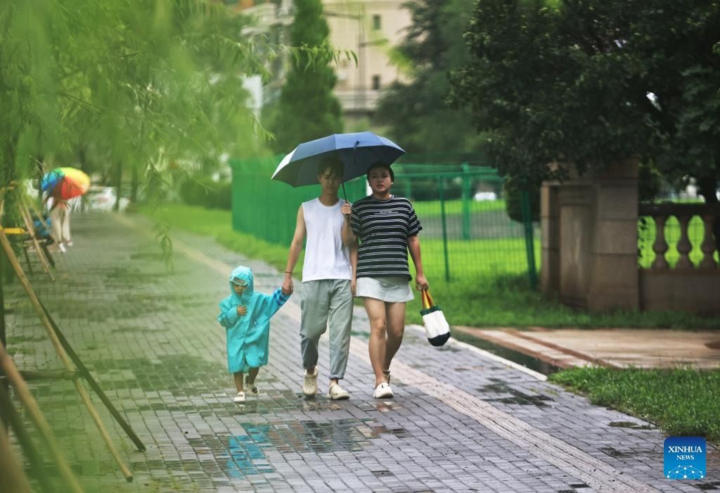 China issues second-highest rainstorm warning; storms heading toward ...