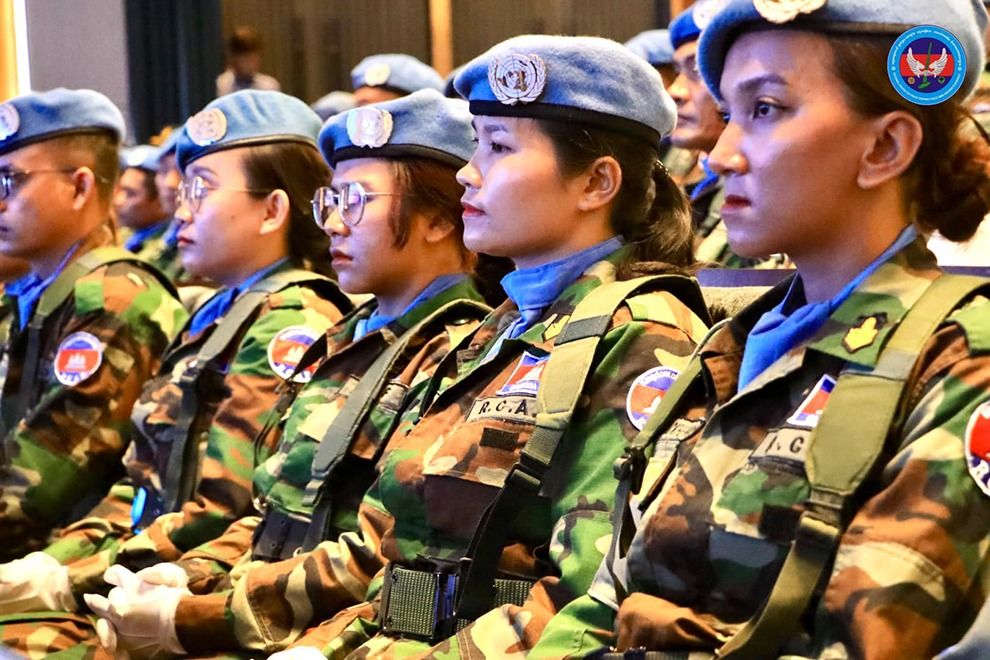 Royal Cambodian Armed Forces report promotes increased female ...