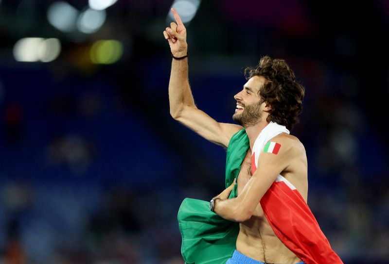 Athletics: Olympics-Athletics-Tokyo high jump champion Tamberi sick in ...