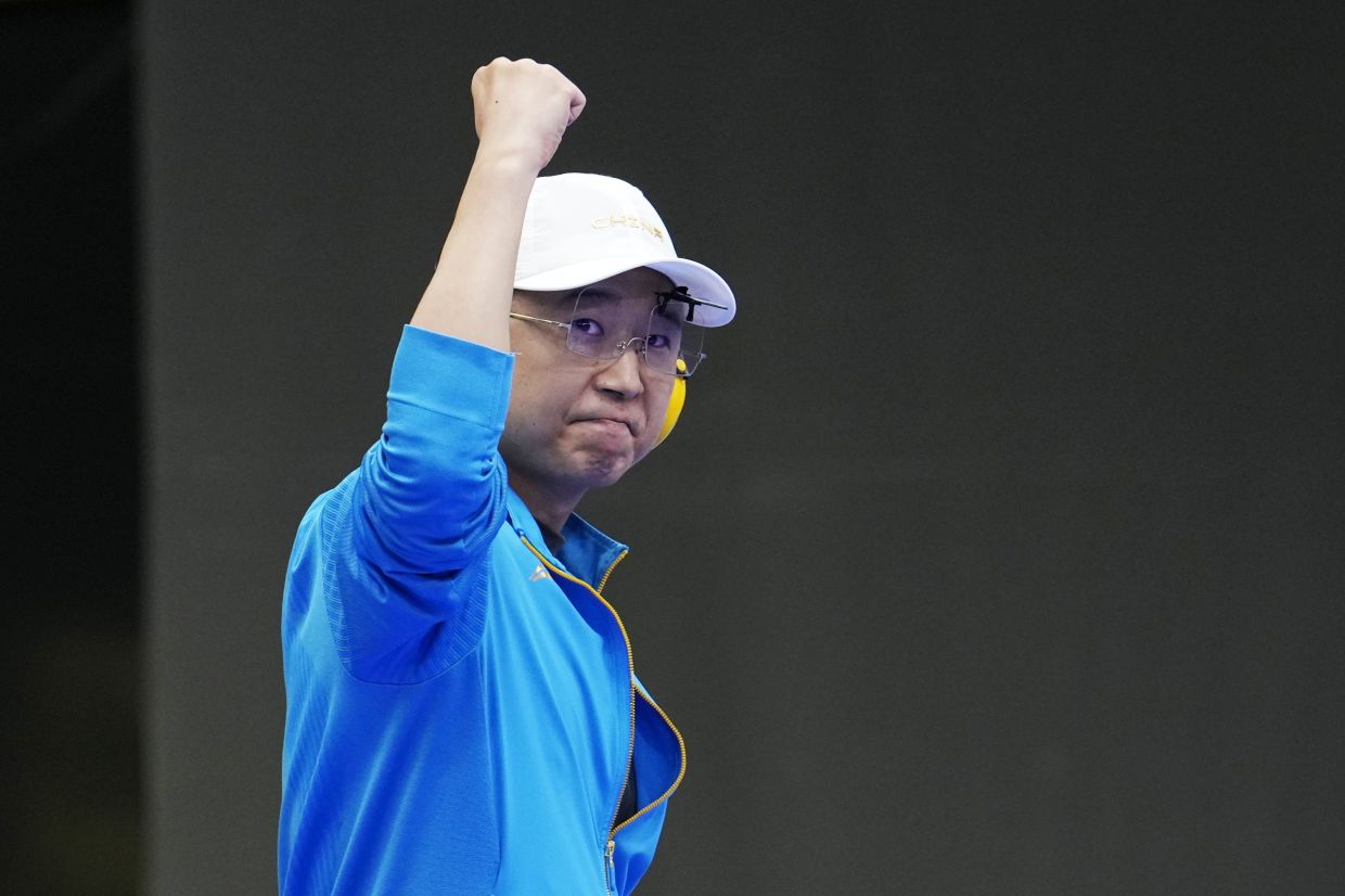 China reigns supreme in shooting at Paris Olympics again; Li Yuehong ...