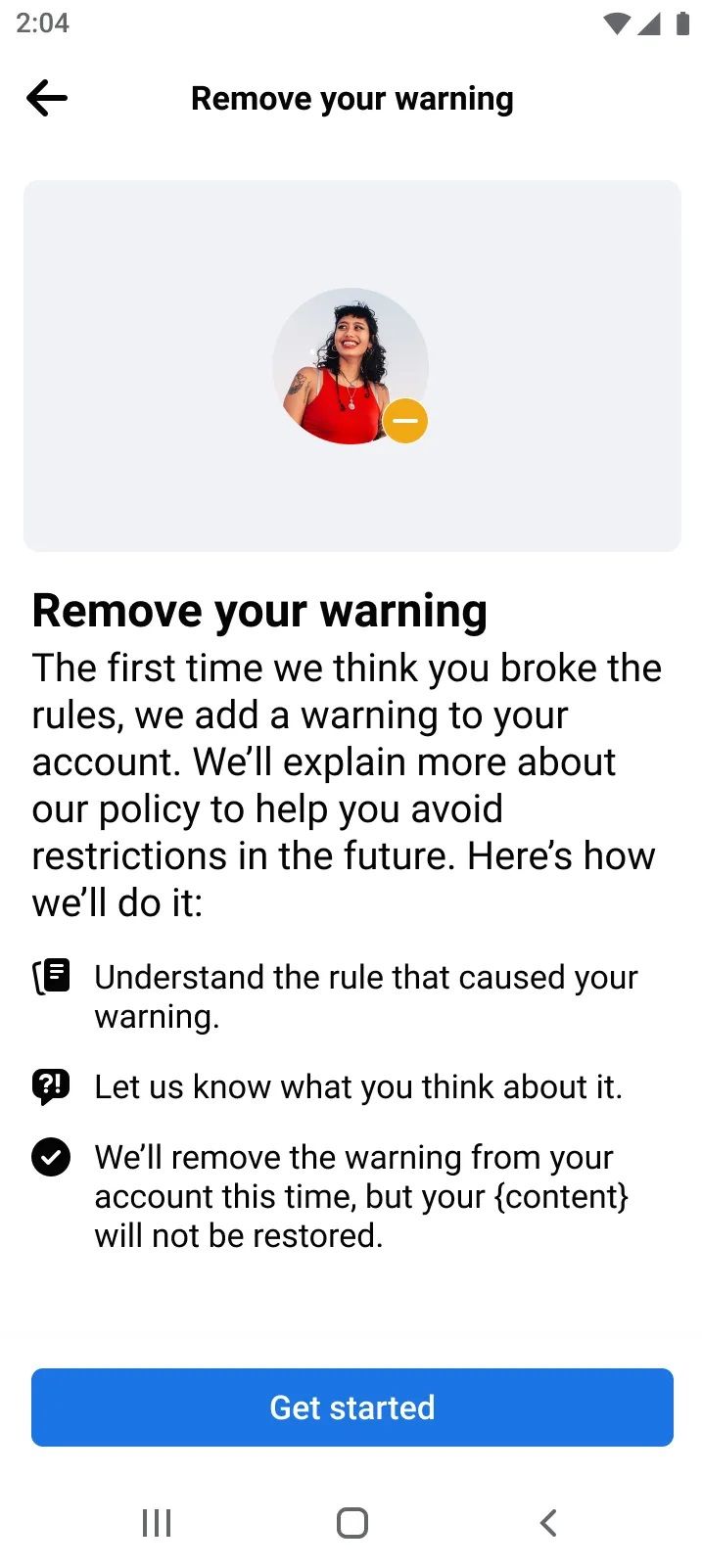 Facebook offers second chance to first-time offenders of its Community ...