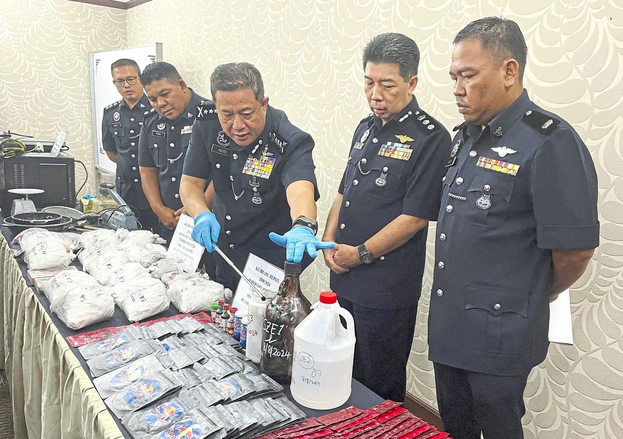 Home-based drug lab busted in Perak | The Star