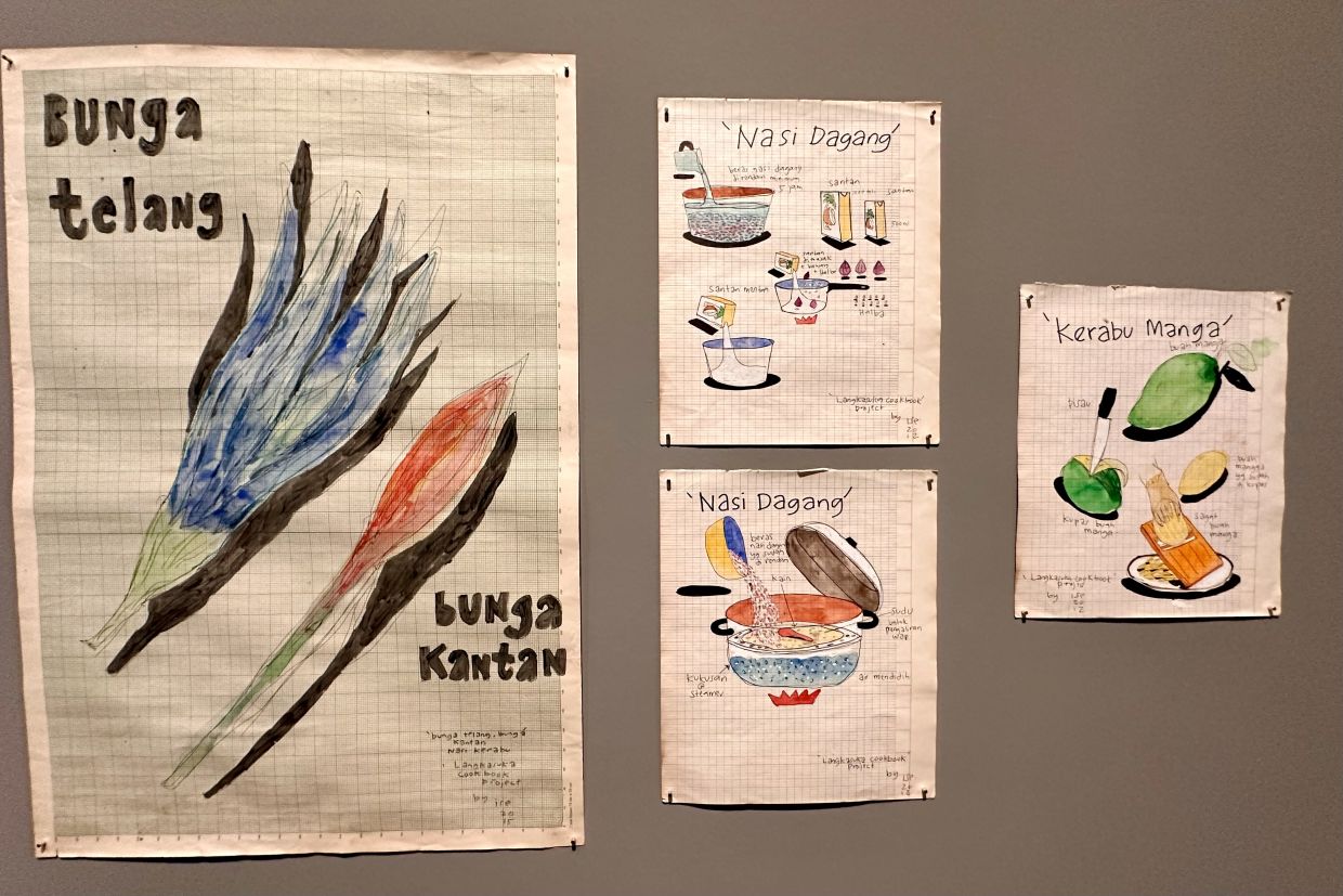 Malaysian artists decode the language of drawing in 'Titik Garis Bentuk ...