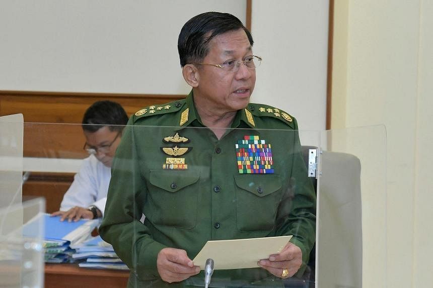 Myanmar military denies junta chief detained by generals | The Star