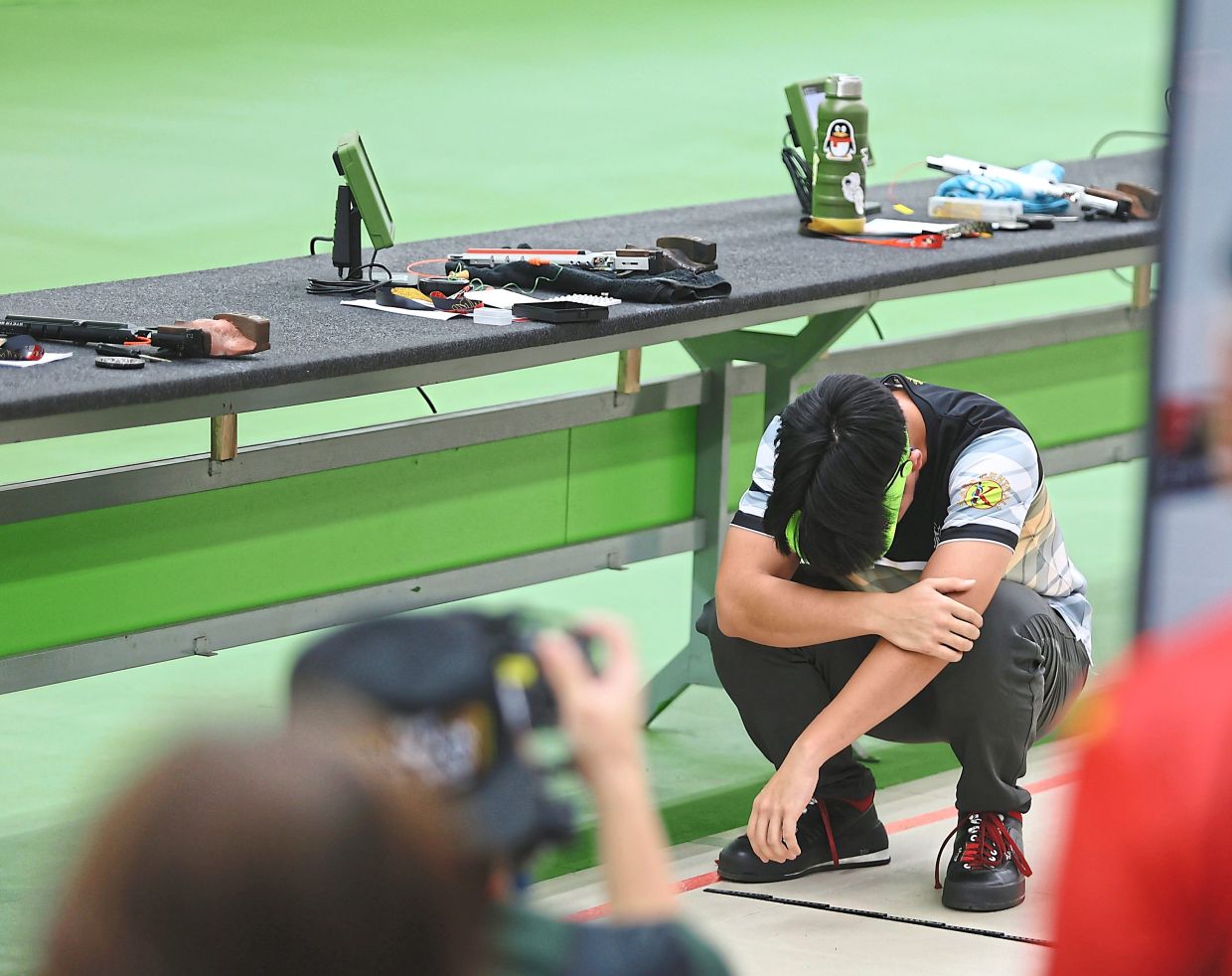 Shooting: Zen Hong over the moon after coming out tops in 10m air rifle ...