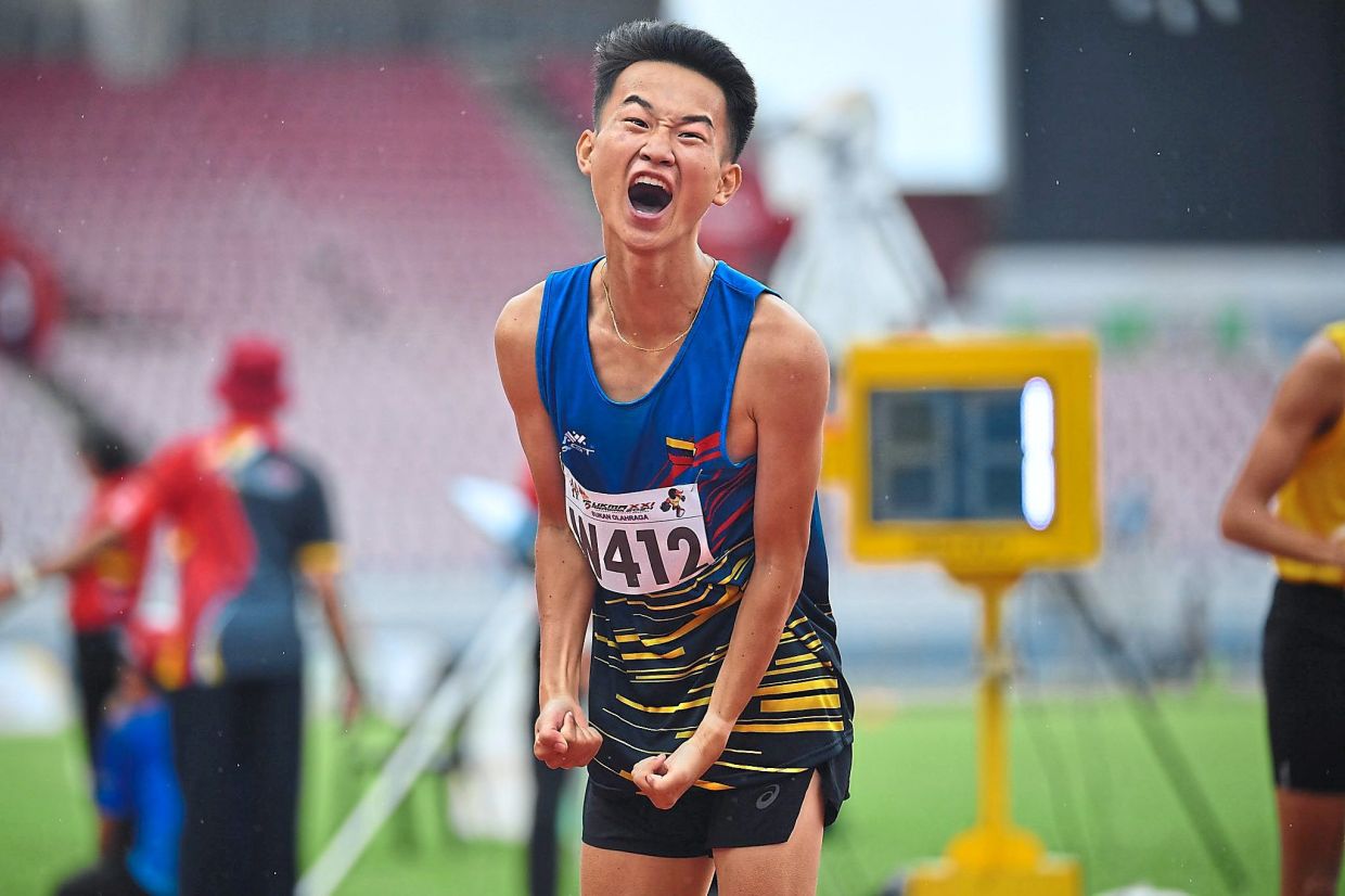 Athletics: Kristian bags two golds in his first indoor races | The Star