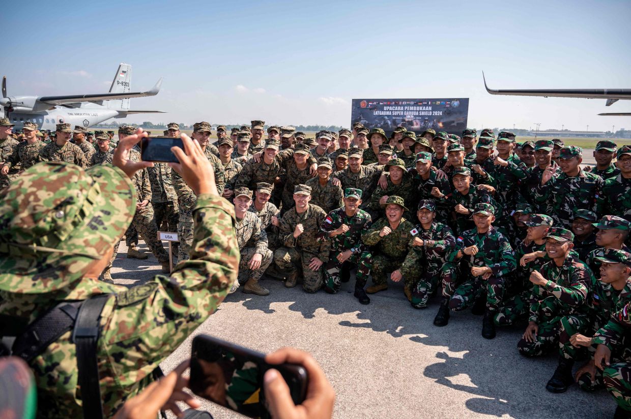 Indonesia hosts huge multi-national military exercise; Malaysia taking ...