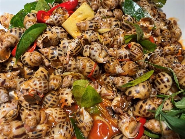 Dishes cooked from sea snails put Vietnam on the world culinary map ...