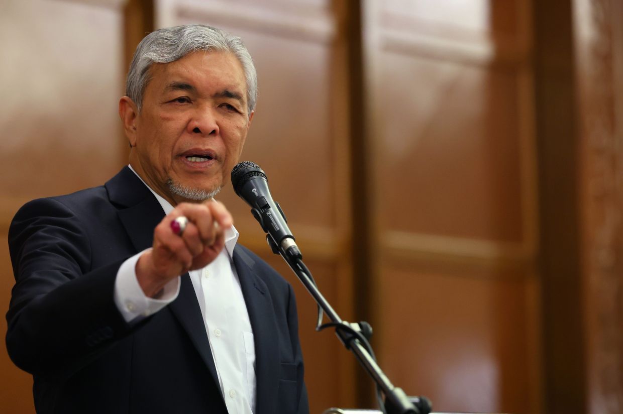 Zahid: Charges against Muhyiddin came after in-depth probe | The Star